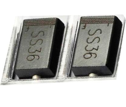 Transistor 60v 3a SS36 SK36 Schottky Smd Kit 200 pçs diodo - Transistor ...