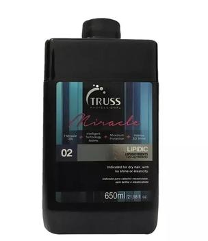 Tratamento capilar Miracle Lipidic - 650ml - TRUS - Produtos ...