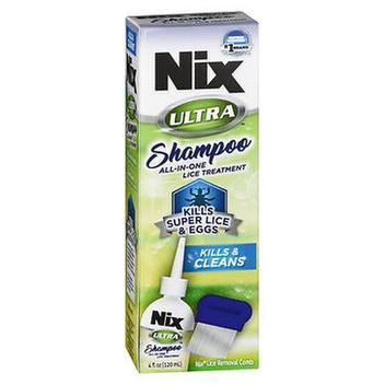 Tratamento multifuncional para piolhos Nix Ultra Shampoo 4 Oz da Nix ...