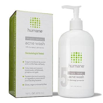 Tratamento para Acne Humane - Wash com 5% de Peróxido de Benzoíla ...