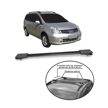 Travessa Aluminio 80-85 (PTA/PTA) - 700-PP - VHIP - Grades de Carro ...