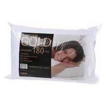 Travesseiro Gold Microfibra 180 Fios - LUFTEX - Travesseiro Comum ...