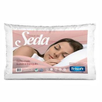 Travesseiro Toque De Seda 50x70 Trisoft - Travesseiro Comum - Magazine Luiza