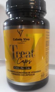 Treat Caps .Suplemento Vitamínico para Cabelo Pele e Unhas - Cabelo ...