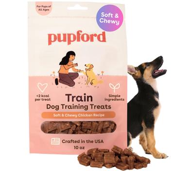 Treats de treinamento Pupford Soft & Chewy Chicken para cães 300 ml ...