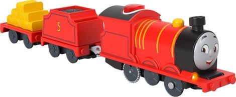 Trem de Brinquedo Motorizado Thomas & Friends - Talking James - Trem de ...
