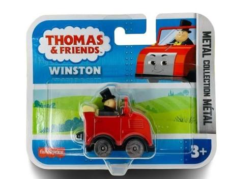 Trem de metal fundido Thomas & Friends Winston Push Along 7,62 cm ...
