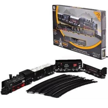 Trem Trenzinho Real Train Ferrorama 19 Peças - Zoop Toys - Autorama e ...