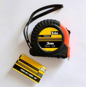 Trena 3 Metros - Standard Emborrachada com Trava - 3m x 16mm - EDA ...