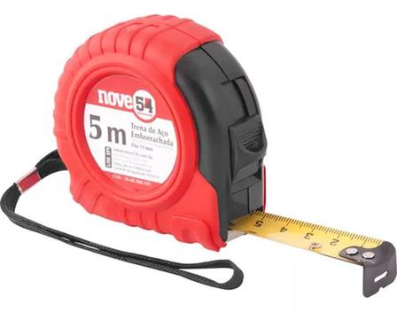 Trena aco emborrachada 5 metros nove54 - Trena - Magazine Luiza