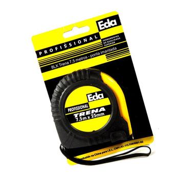 Trena Color 7,5m X 25mm Com Imã Emborrachada 8LX - EDA - Trena ...