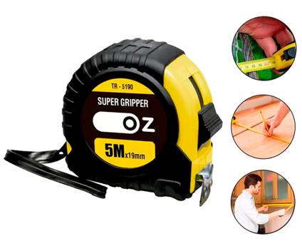 Trena emborrachada 5m x 19mm - TR5190 - Oz - Trena - Magazine Luiza