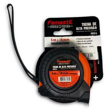 Trena Emborrachada de alta precisão 5 metros Famastil - Trena ...