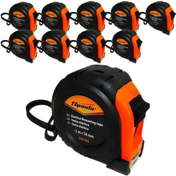 Trenas de Aço 18mm x 5M Emborrachada com Trava Kit com 10 unidades ...