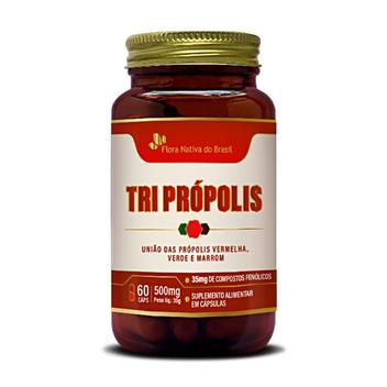 TRI PROPOLIS (Vermelha, Verde e Marrom) 60 CAPS - Flora Nativa - Flora ...