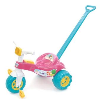 Triciclo Infantil Tico Tico Princesa Motoca Com Empurrador - Não ...