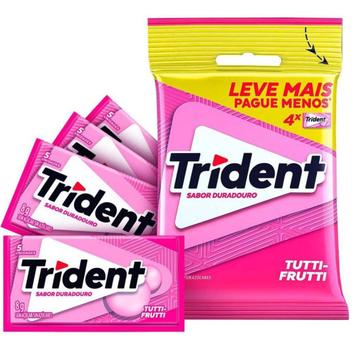 Trident Bag Tutti Frutti 32G - Chicletes e Gomas - Magazine Luiza