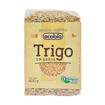 Trigo em Grãos Orgânico 400g - Ecobio - Alimentos Básicos - Magazine Luiza