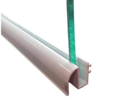 Trilho Guia Inferior + click para Box De Vidro 1 Metros - Genesis ...