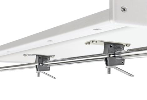 Trilho redondo horizontal duplo T10-580 da Rail Mount Magma Products ...