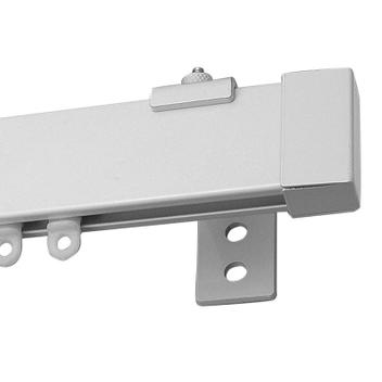 Trilho Retangular Gde (6M) Cromado - Couselo - Varão para Cortina ...