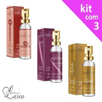 +Trio Perfume Feminino 15 Ml (3 Unidades) - Parfum Brasil - Perfume ...