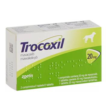 Trocoxil 20mg 2 comp - Zoetis - Farmácia Pet - Magazine Luiza