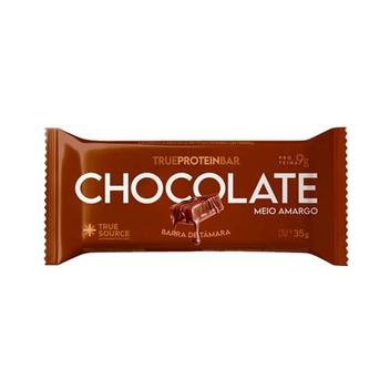 True Bar Protein Chocolate Meio Amargo True Source 35g - Barra de ...