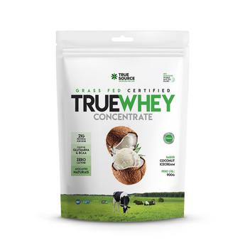 True Whey Concentrate - 900g Refil Coconut Ice Cream - True Source ...
