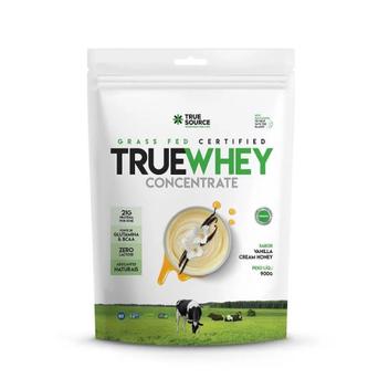 True Whey Concentrate (900g) - Sabor: Vanilla Cream Honey - True Source ...