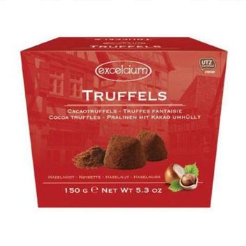 Trufas de Chocolate Avelã Excelcium Truffles 150g - França - Bombom ...