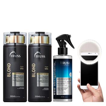 Truss Blond Kit Shampoo Condicionador Uso Obrigatório Blond ...