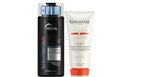 Truss Ultra Hydra Plus Sh 300 + L'oréal Condicionador Lait Vital 200 ...