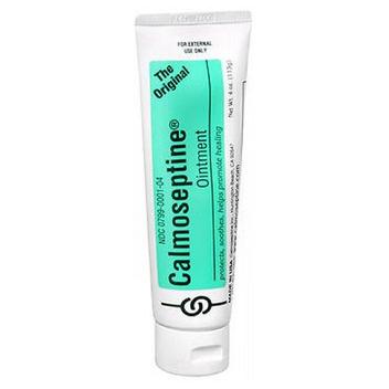 Tubo de pomada de calmoseptina 4 oz da Calmoseptine (pacote com 6 ...