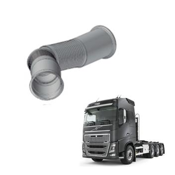 Tubo Saída 5” Flexível Inox p Volvo FH 2019 2020 2021 Euro 5 - Fabbof ...