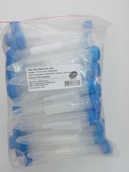 Tubo tipo falcon esteril 15ml pct 50un - cralplast - Equipamentos / Acessórios / Materiais ...
