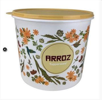 Tupper caixa arroz 5k floral da tupperware - Vasilha - Magazine Luiza