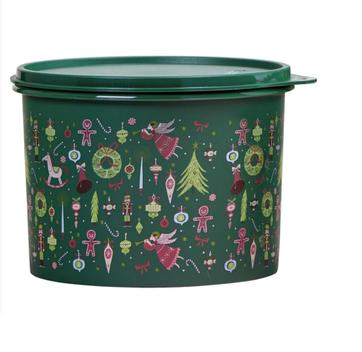 Tupper caixa decorada encanto 2, 4l - Tupperware - Pote de Natal ...