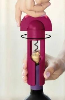 Tupperware Abridor de Vinho Saca Rolhas - Saca Rolhas / Abridor de ...