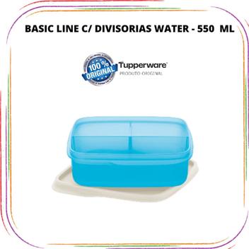 Tupperware Basic Line Com Divisórias - 550 Ml - Pote - Magazine Luiza