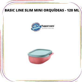 Tupperware Basic Line Slim Mini -120 ml - Pote - Magazine Luiza