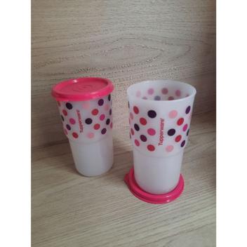 Tupperware Copo Colors 350ml Com Tampa - Copos - Magazine Luiza