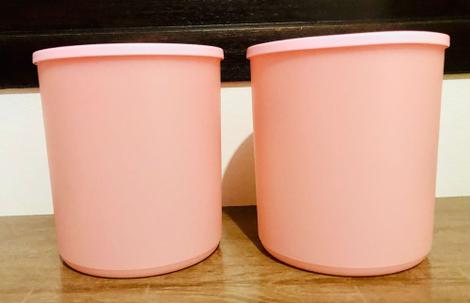 Tupperware Kit 2 Refri Line Rosa 3,3 L Refrigerador - Pote de Conserva ...