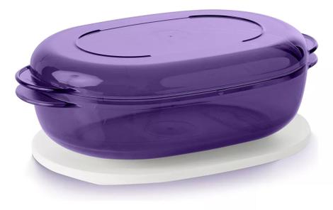 Tupperware Microplus Oval 1,5 Litro Policarbonato Com Tampa - Pote ...