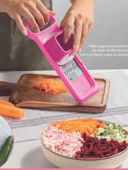Tupperware Super Chef Mini Ralador Rosa - Ralador - Magazine Luiza