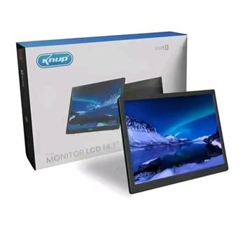 TV 14 Polegadas Portátil Monitor LCD com Controle Remoto e Antena Leve o Entretenimento - Knup ...