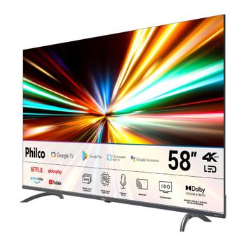 TV 58 Philco Smart 4k UHD Google TV Android P58KGA - Philco Som Imagem ...