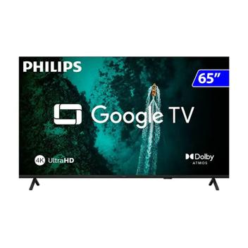 TV 65P Philips Google TV SMART 4K - 65PUG7419/78 - AOC - TV 4K Ultra HD ...