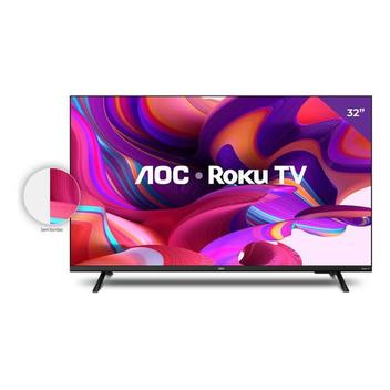 Tv aoc 32 polegadas led smart roku wifi hd hdmi 32s5135 - Tv Led ...