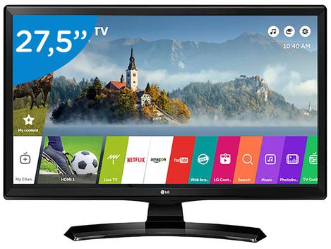TV Monitor LG HD Smart LED 27,5” 28MT49S-PS - webOS 3.5 Wi-Fi 2 HDMI 1 ...